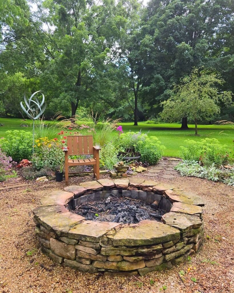Natural Fire Pit Ideas That Bring Rustic Warmth to Your Backyard ...
