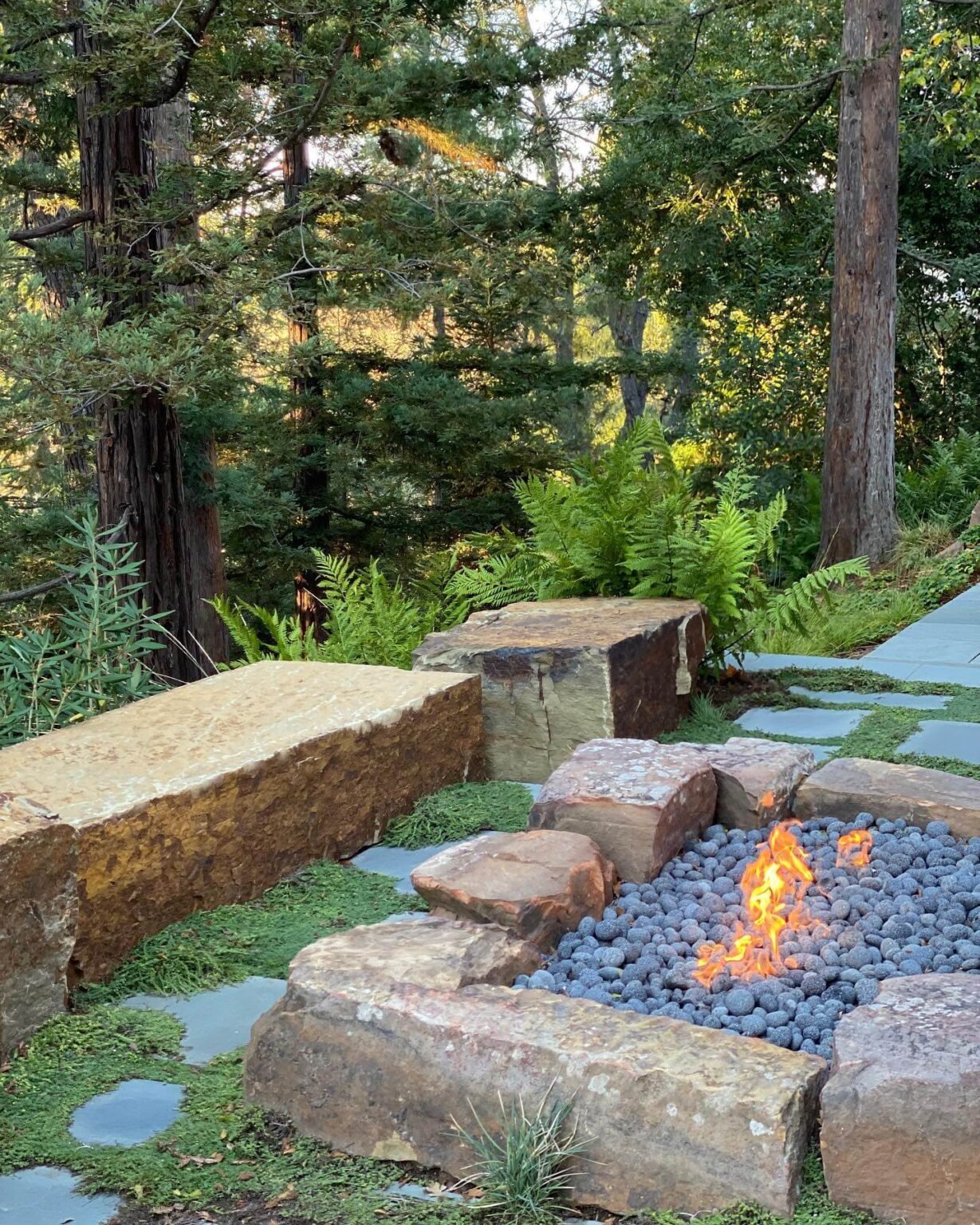 Natural Fire Pit Ideas That Bring Rustic Warmth to Your Backyard ...