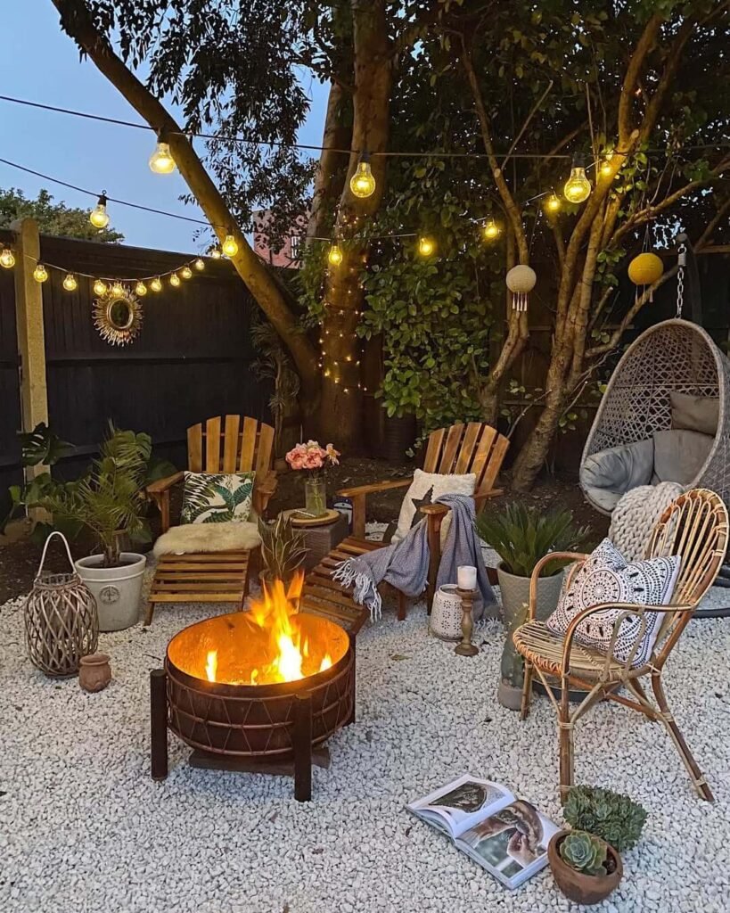 Gravel Fire Pit Ideas to Transform Your Backyard into a Cozy Retreat ...
