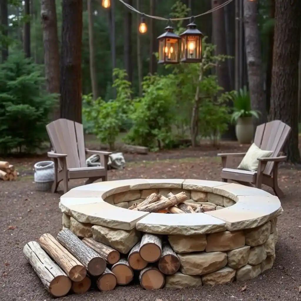 Natural Fire Pit Ideas That Bring Rustic Warmth to Your Backyard ...