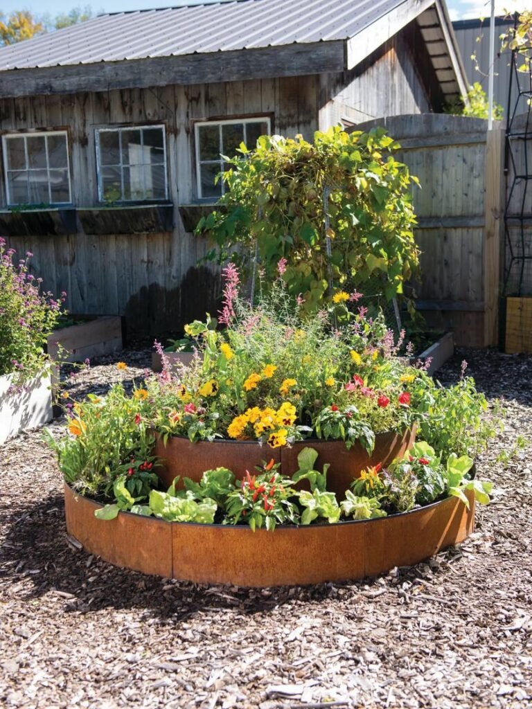 23 Eye-Catching Round Flower Beds You Won't Believe Exist! - Plantparadiso